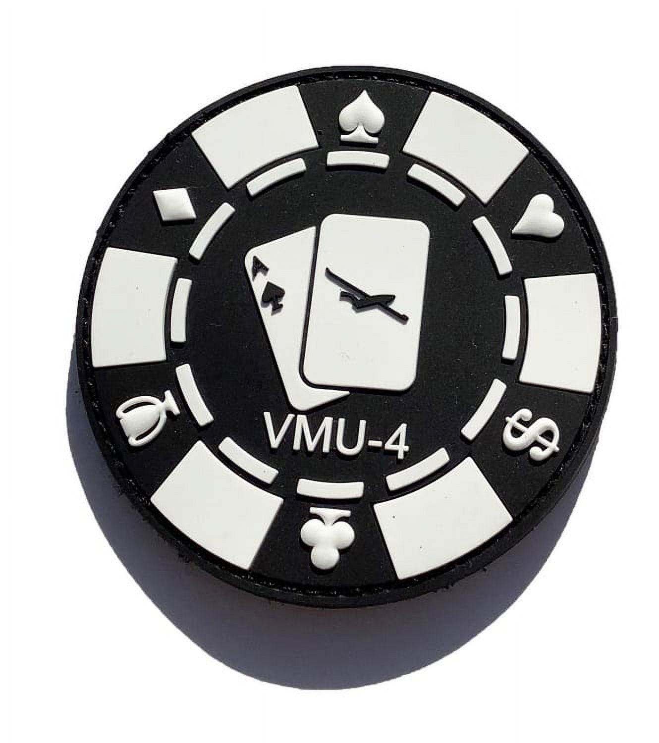 VMU-4 Evil Eyes Poker Chip PVC Patch - Hook and Loop - Walmart.com
