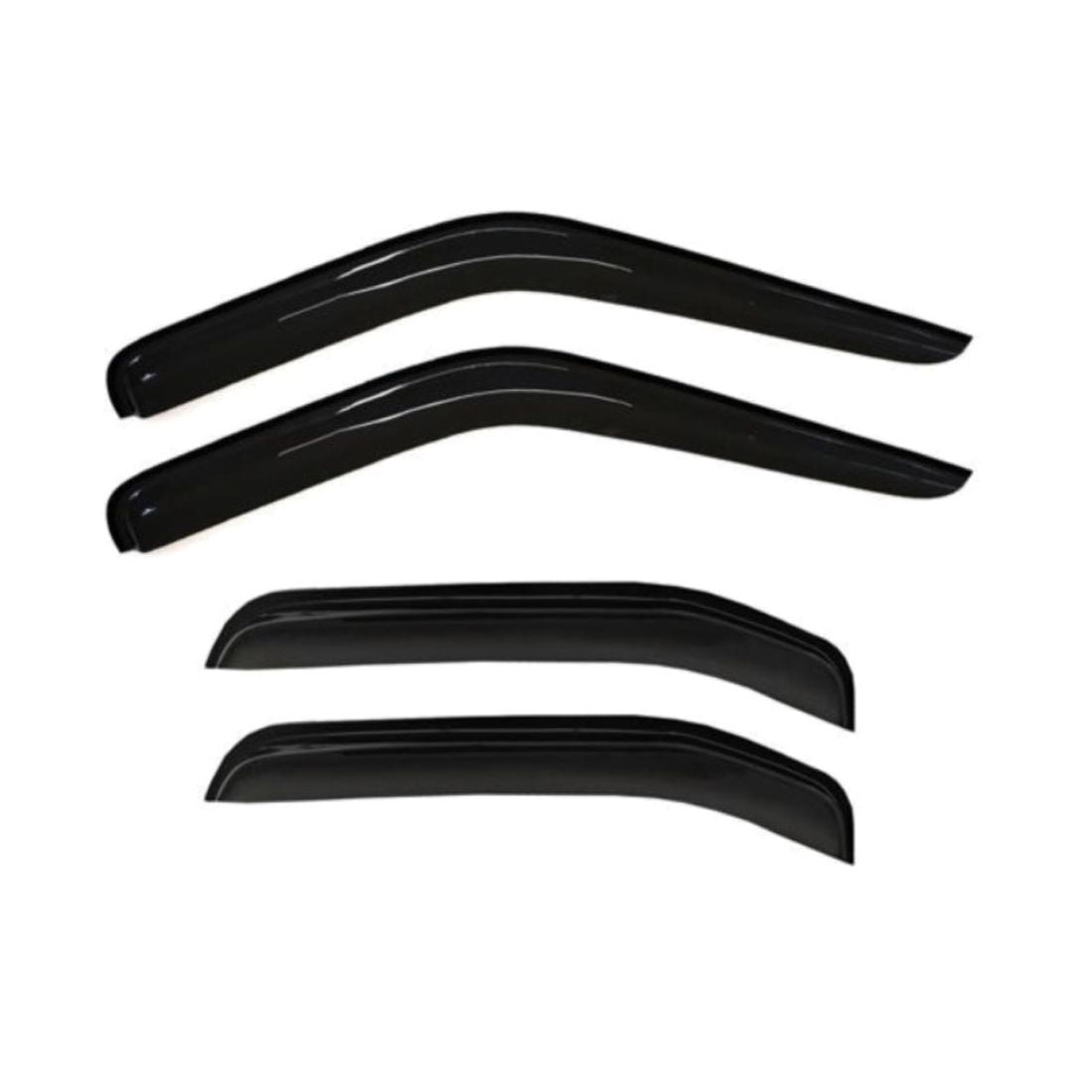 VMVJGLEK 4pcs Sun Rain Guard Trim Door Window Protection Visor Outside ...