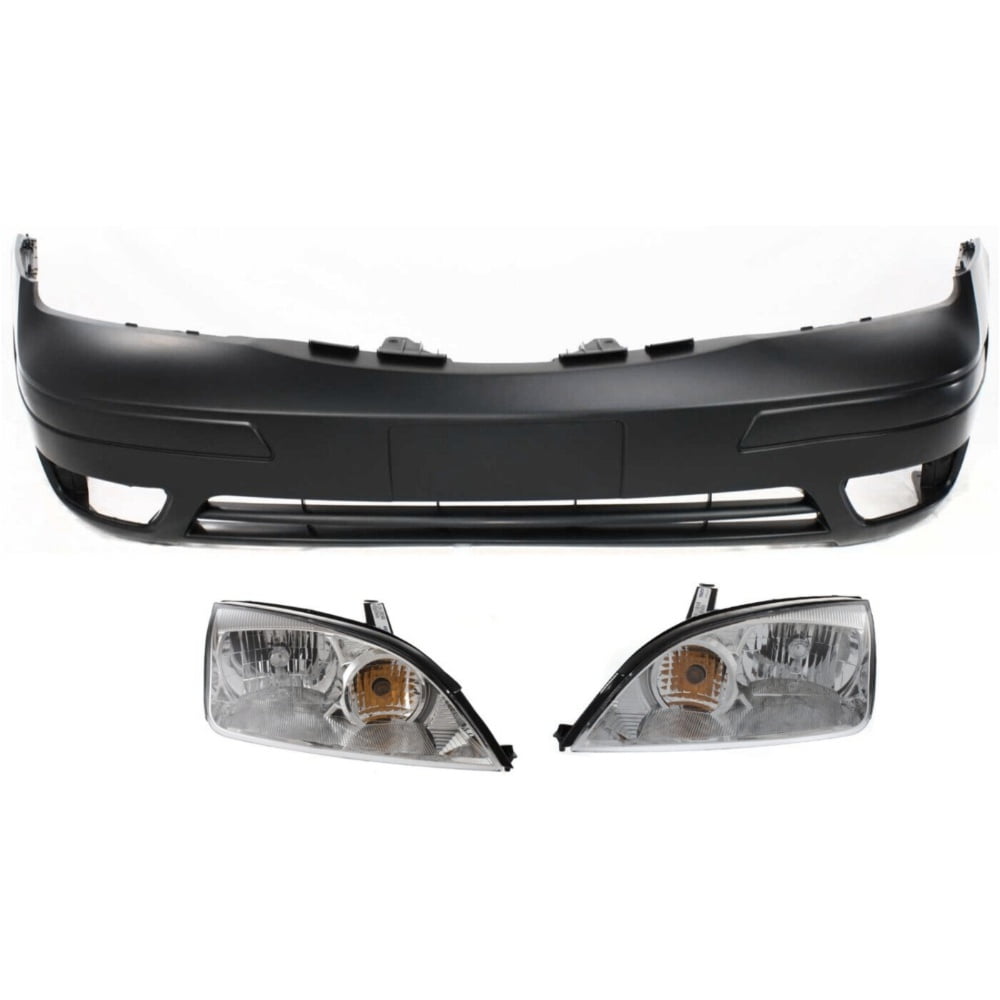 VMVJGLEK Bumper Cover Kit for Ford for Focus ZX3/ZX4 /ZX5/ZXW 05-06 ...