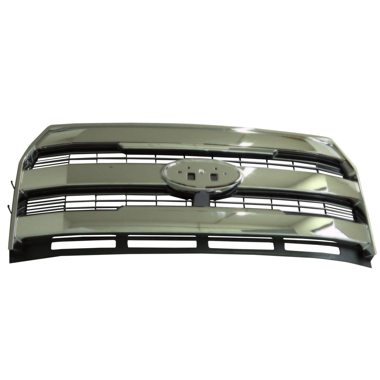 VMVJGLEK Chrome Grille Assembly w/o Camera Hole Front Side for Ford for ...