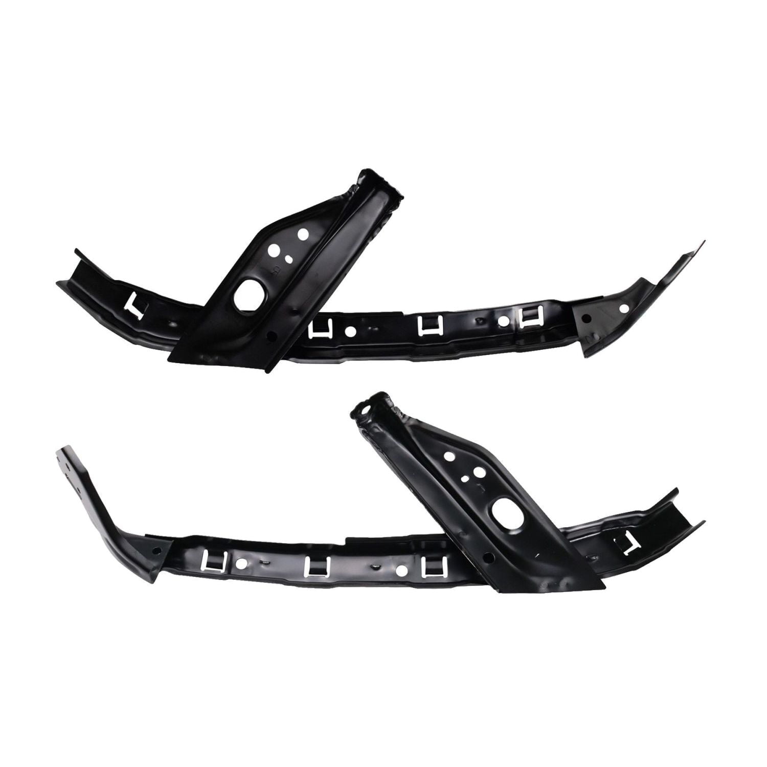 VMVJGLEK Front Bumper Bracket Steel 2 Piece for Honda for Civic EX-L/HF/Hybrid-L/LX/Si 2012-2015 ...