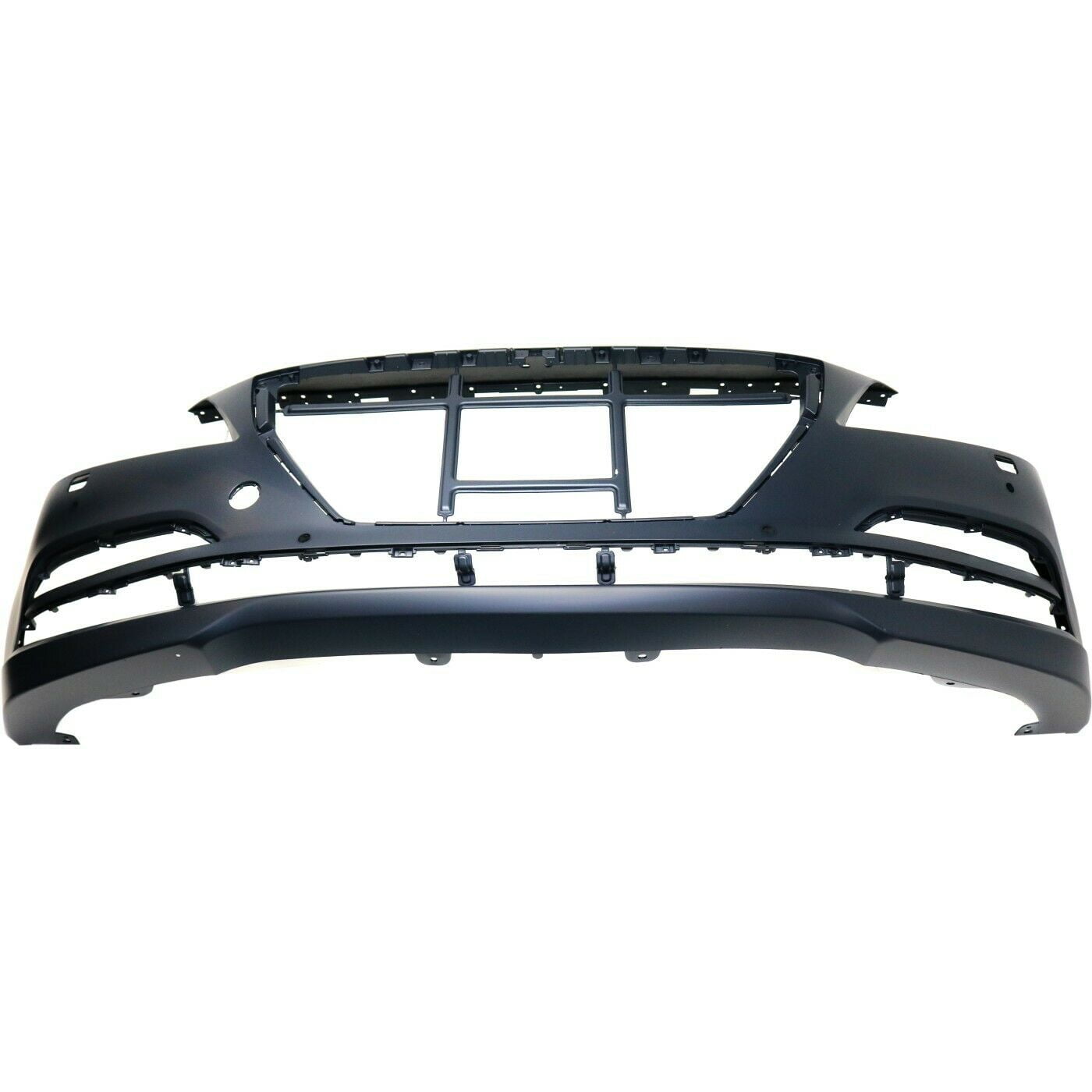 VMVJGLEK Front Primed Plastic Bumper Cover Facial with Headlight Washer ...