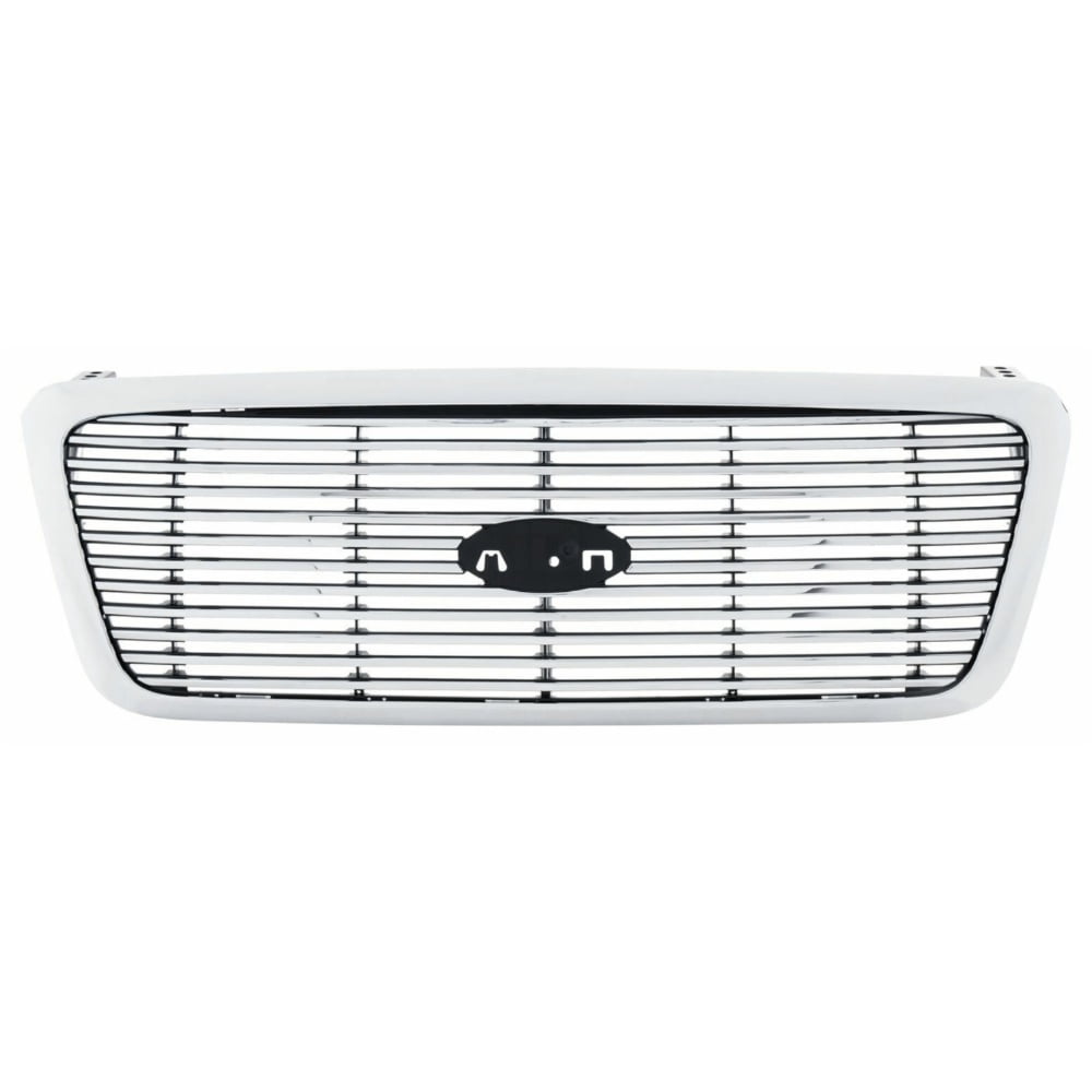 VMVJGLEK Grille Front Center Side Chrome Frame with Chrome Billet ...