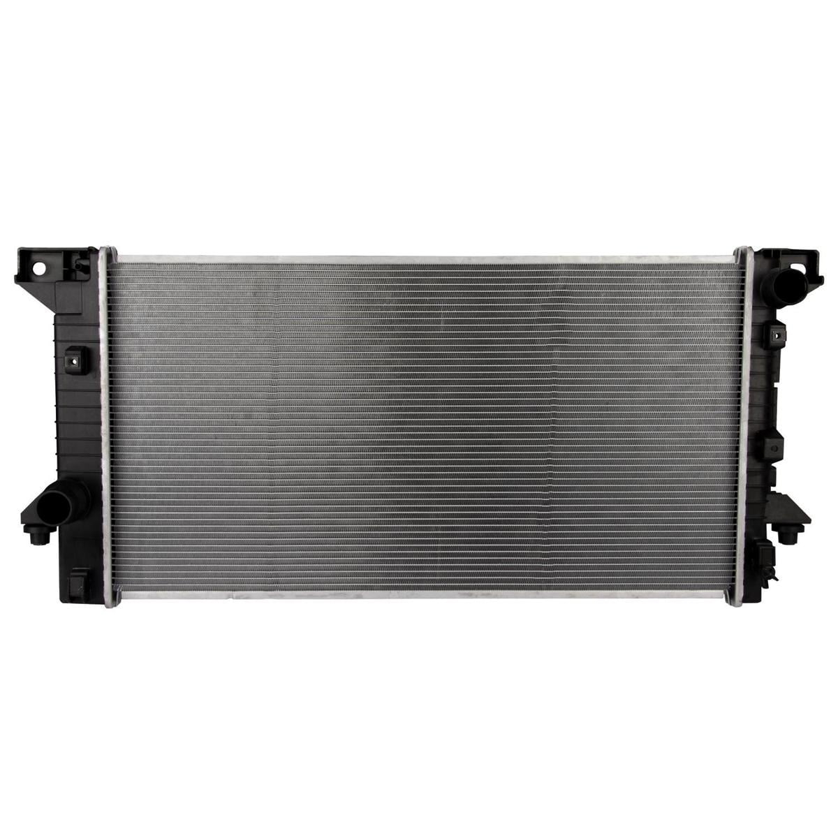 VMVJGLEK Radiator 1 Row Red with Automatic Transmission with Oil Cooler ...