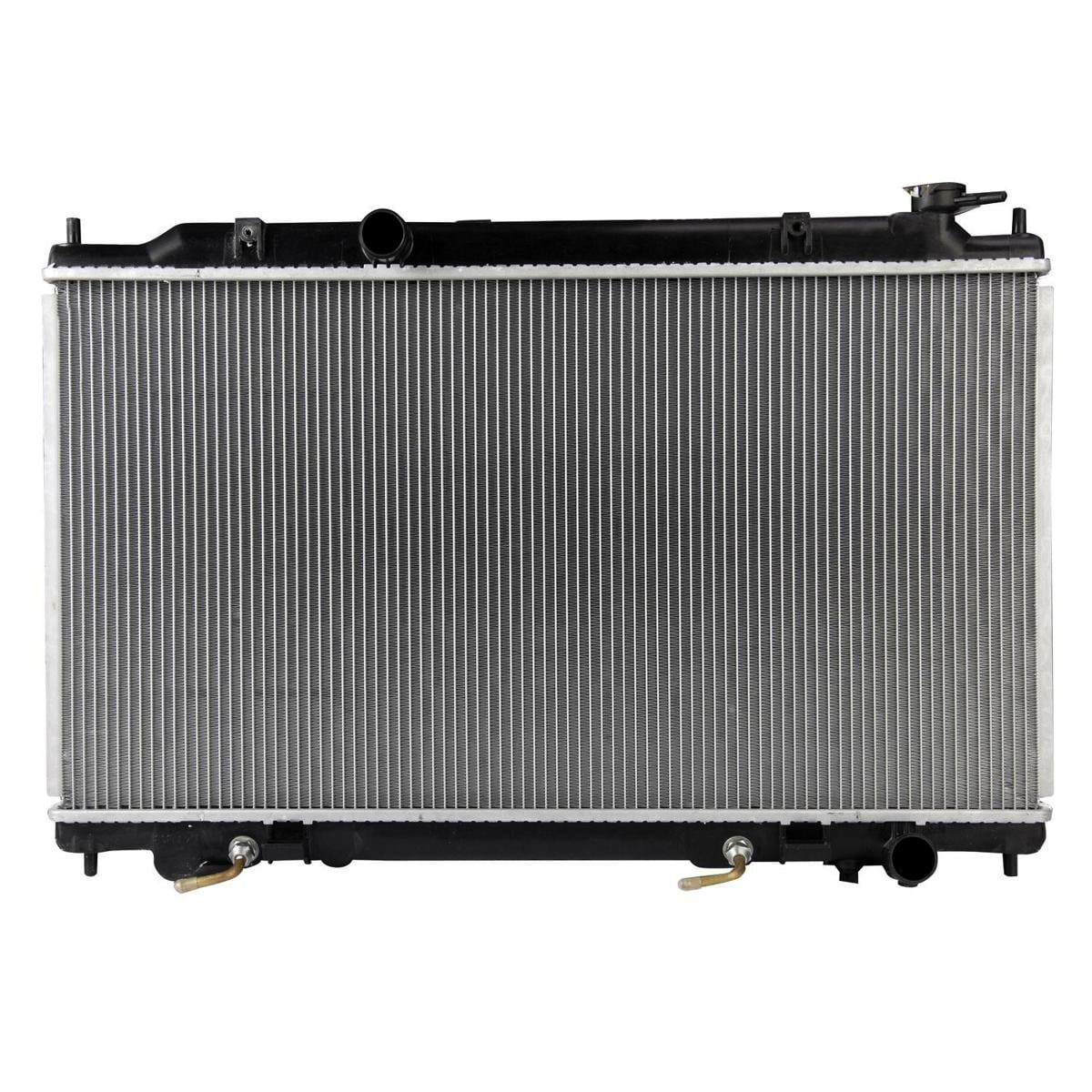 VMVJGLEK Radiator 1 Row Red with Automatic Transmission with Oil Cooler ...