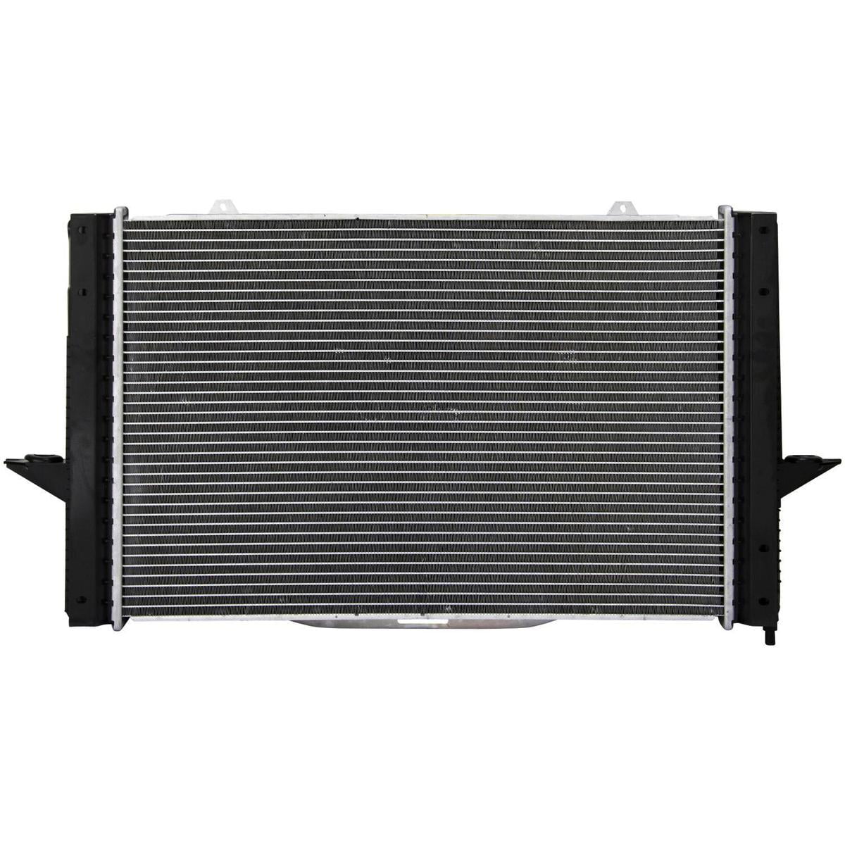 VMVJGLEK Radiator 1 Row Red with Automatic Transmission with Oil Cooler ...