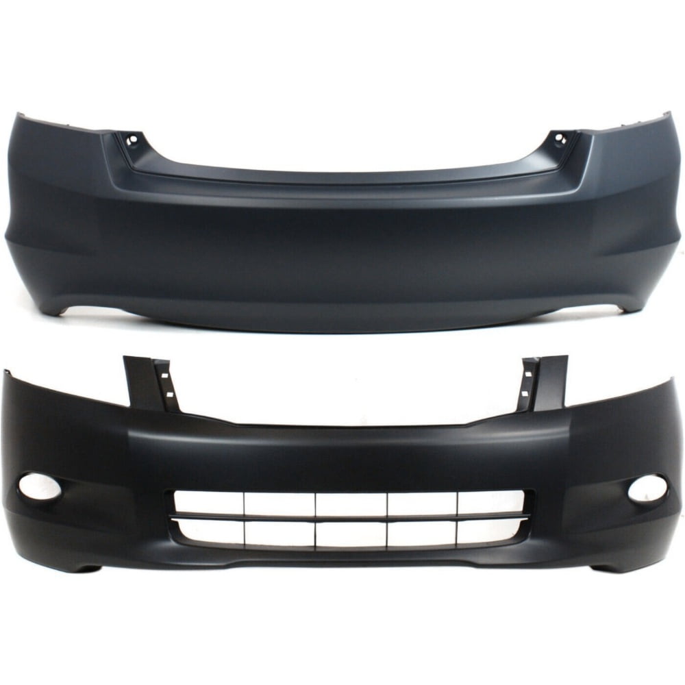VMVJGLEK Set of 2 Bumper Covers Fascias for Honda for Accord EX-L 2008 ...