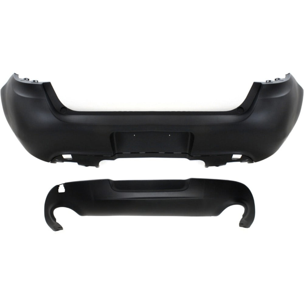 VMVJGLEK Set of 2 Bumper Covers Fascias Rear for Dodge for Dart /GT ...
