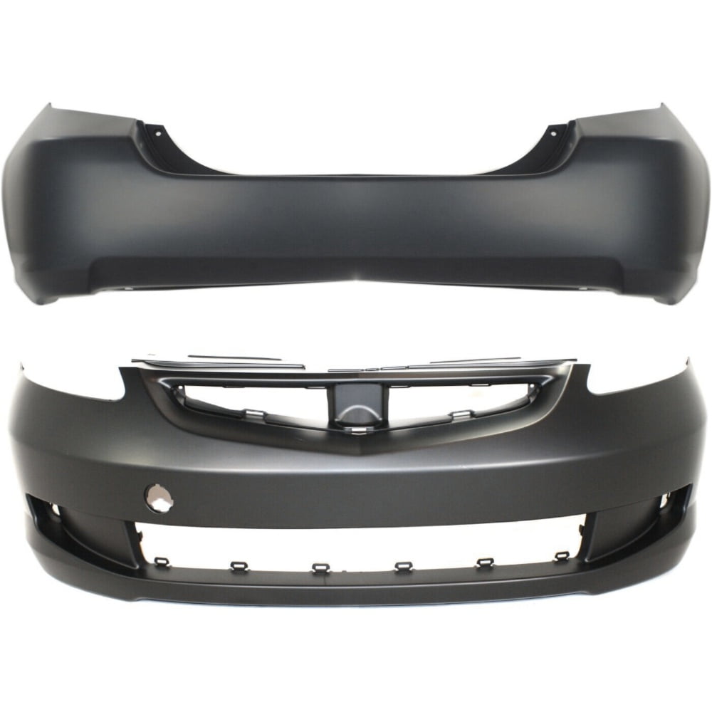 VMVJGLEK Set of 2 Bumper Covers Fascias for Honda for Base 2007-2008 ...