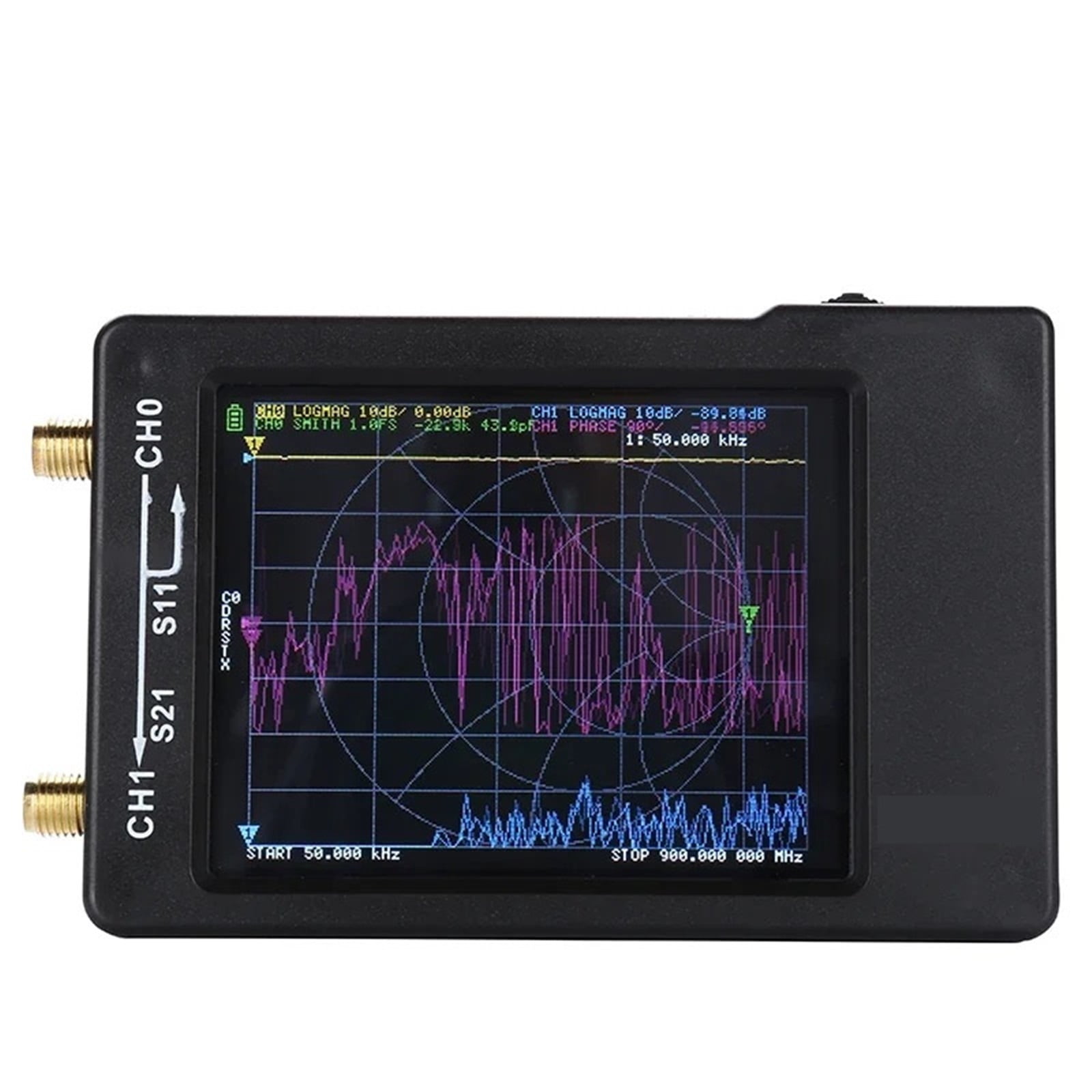 VNA LCD Display VNA VNA HF VHF UHF UV Vector Network Analyzer Antenna ...