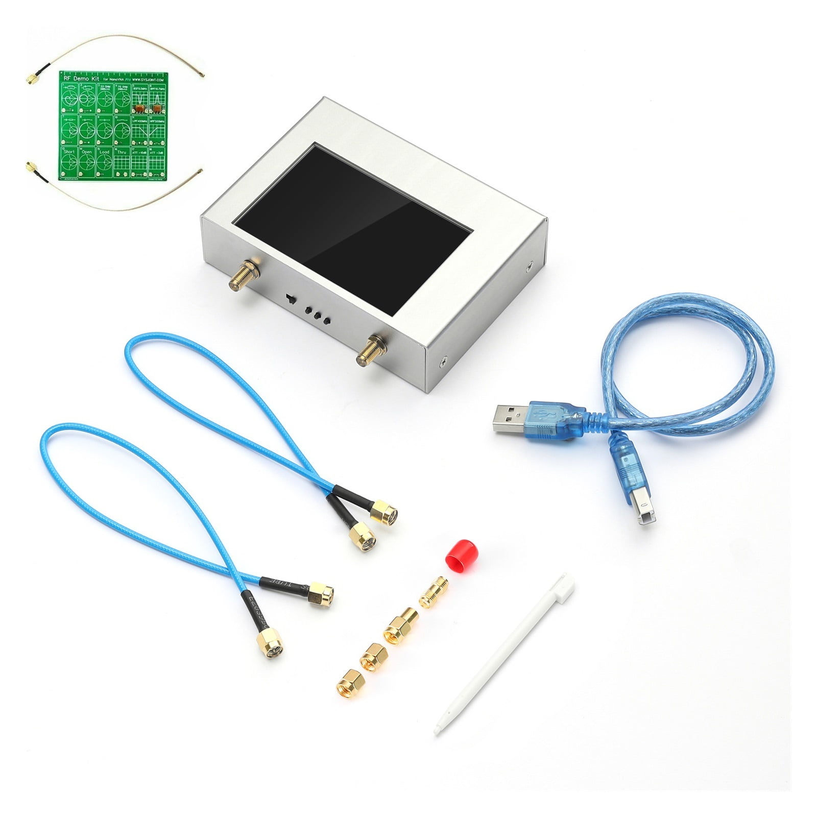 VNA V2 Plus4 50KHz-4GHz Vector Network Analyzer 4 Inch TFT Shortwave HF ...