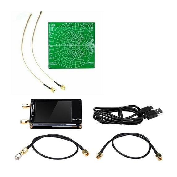 VNA Vector Network Analyzer Digital Touching Screen Shortwave MF HF VHF ...
