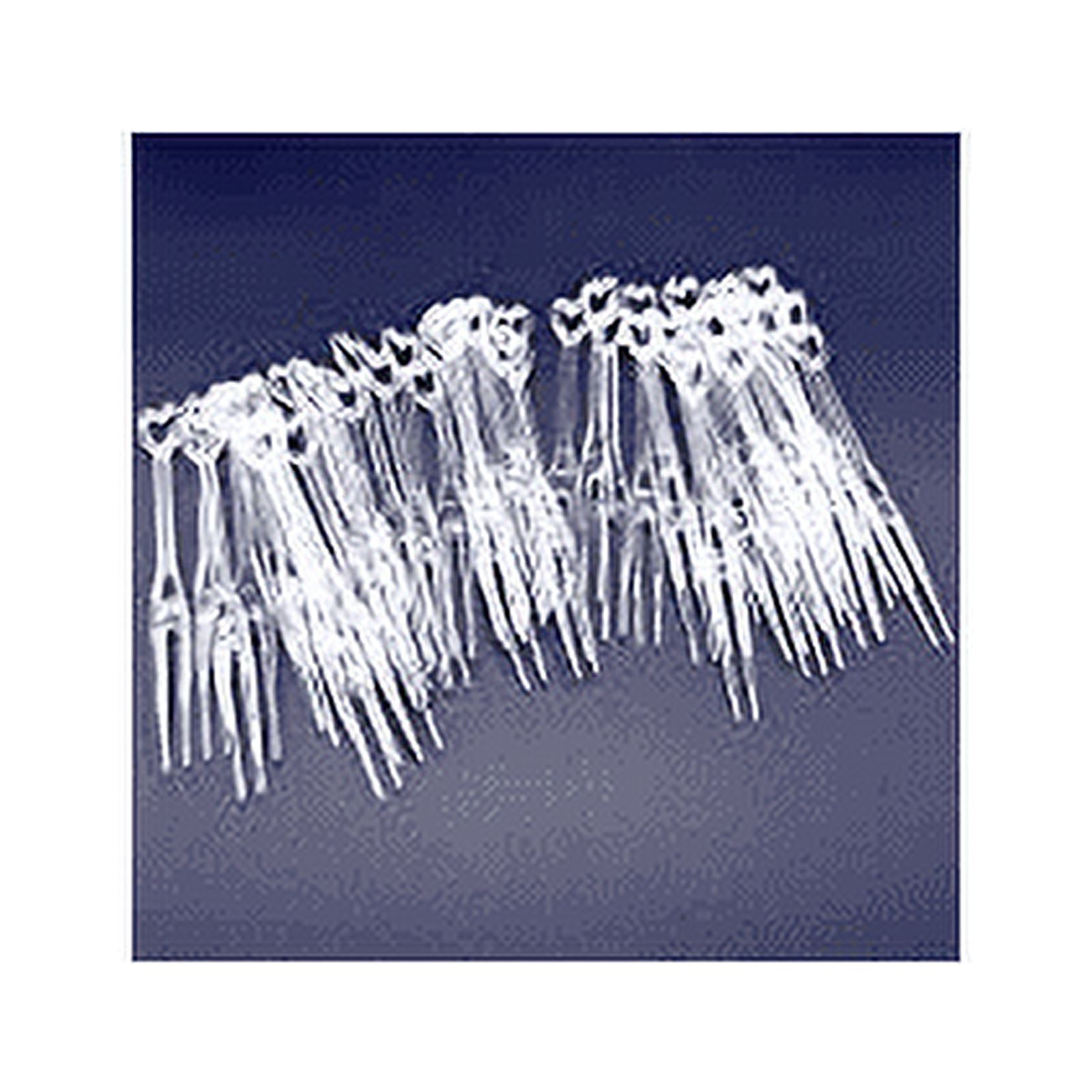 VNDEFUL 500Pcs Disposable Plastic Cocktail Picks Fruit Forks Cocktail ...