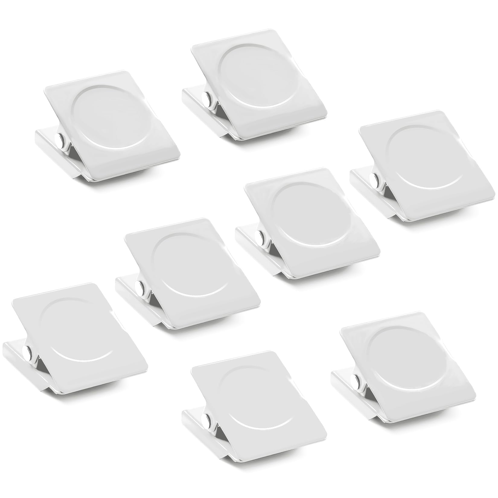 VNDUEEY 12Pcs Strong Magnetic Clips, Fridge Magnets Clips, Whiteboard ...