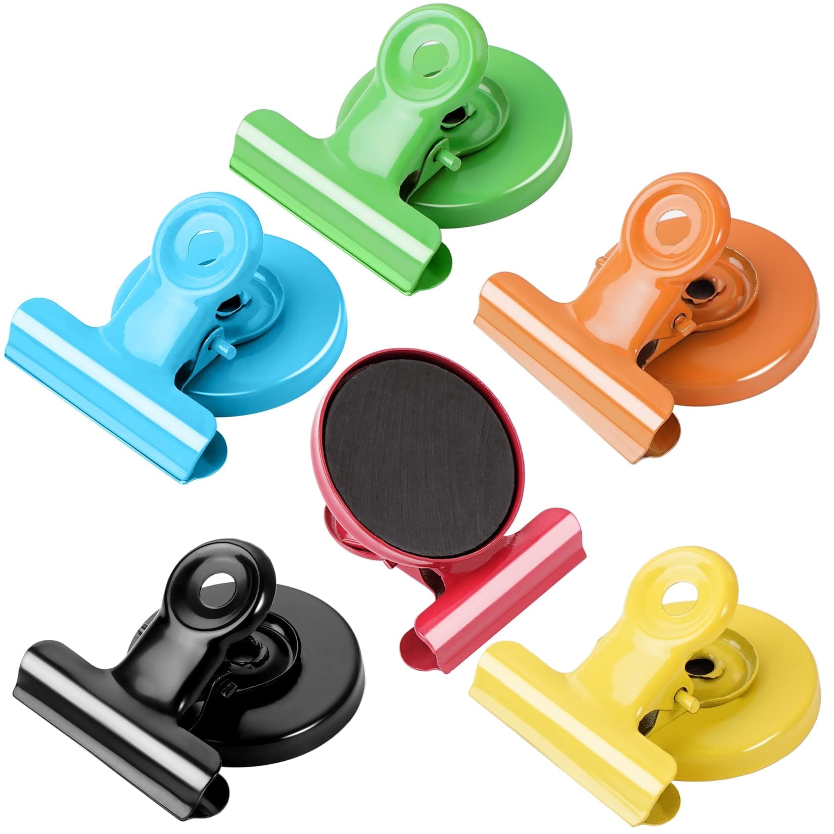 VNDUEEY, 6 Pack Fridge Magnets Refrigerator Magnets, Whiteboard Clips ...