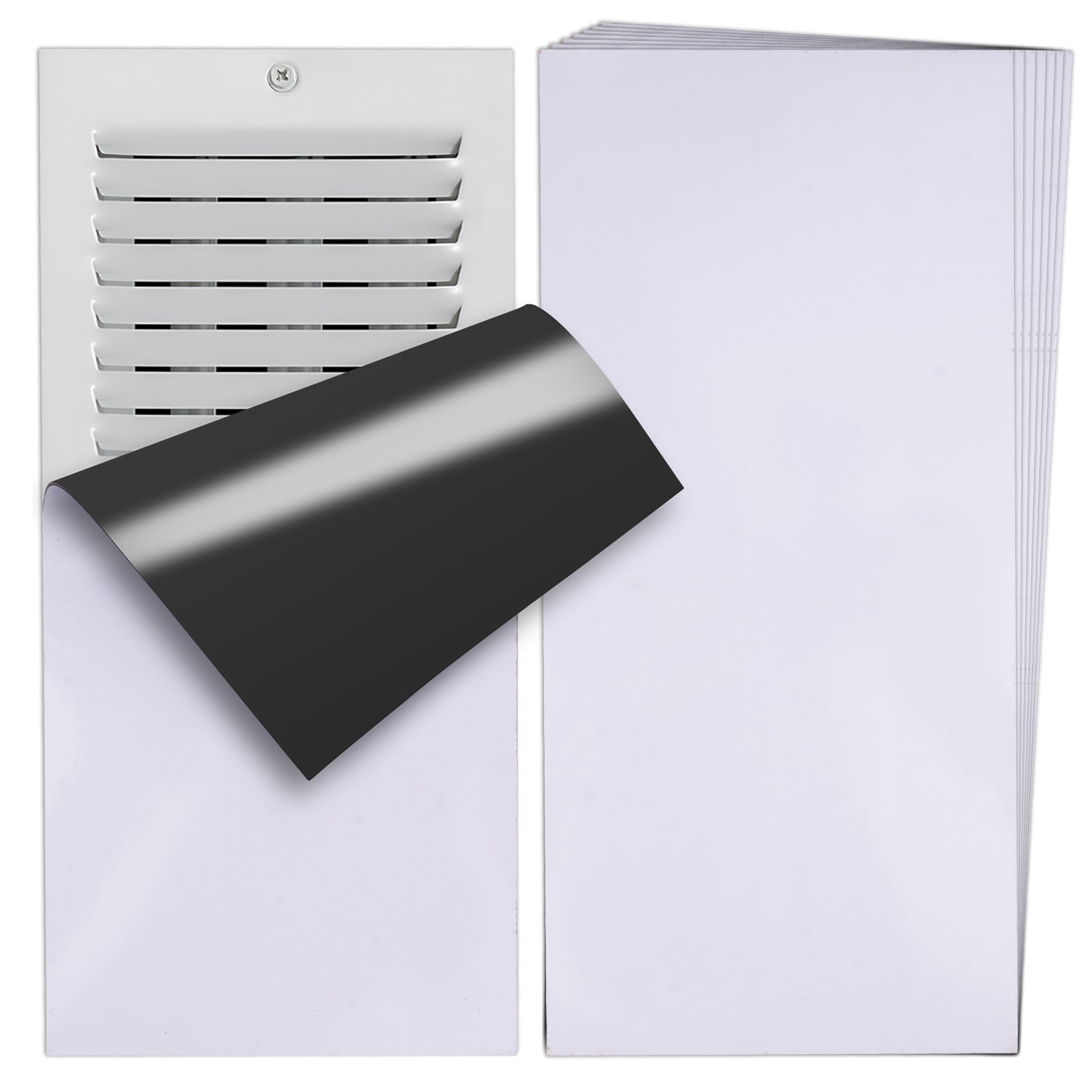 Customer reviews for VNDUEEY 8 Pack Magnetic Vent Covers, Strong Vent Covers 5.5" X 12" High ...