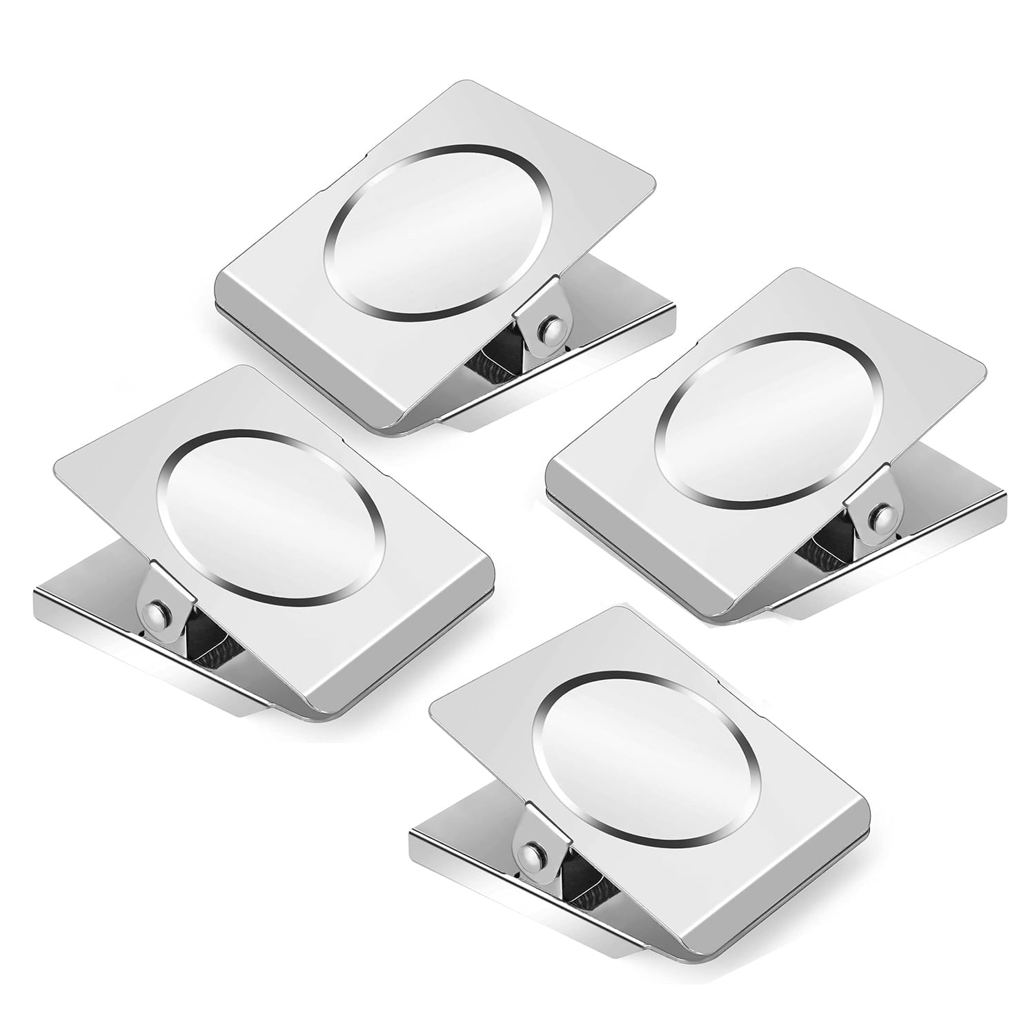 VNDUEEY Extra Large Magnetic Clips Heavy Duty, 2.2 Inch 4 Pack Fridge ...