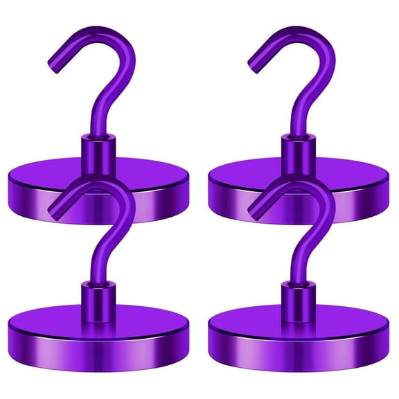 Heavy Duty Magnetic Hooks, 110 Lbs Strong Magnets with Hooks for Cruise ...