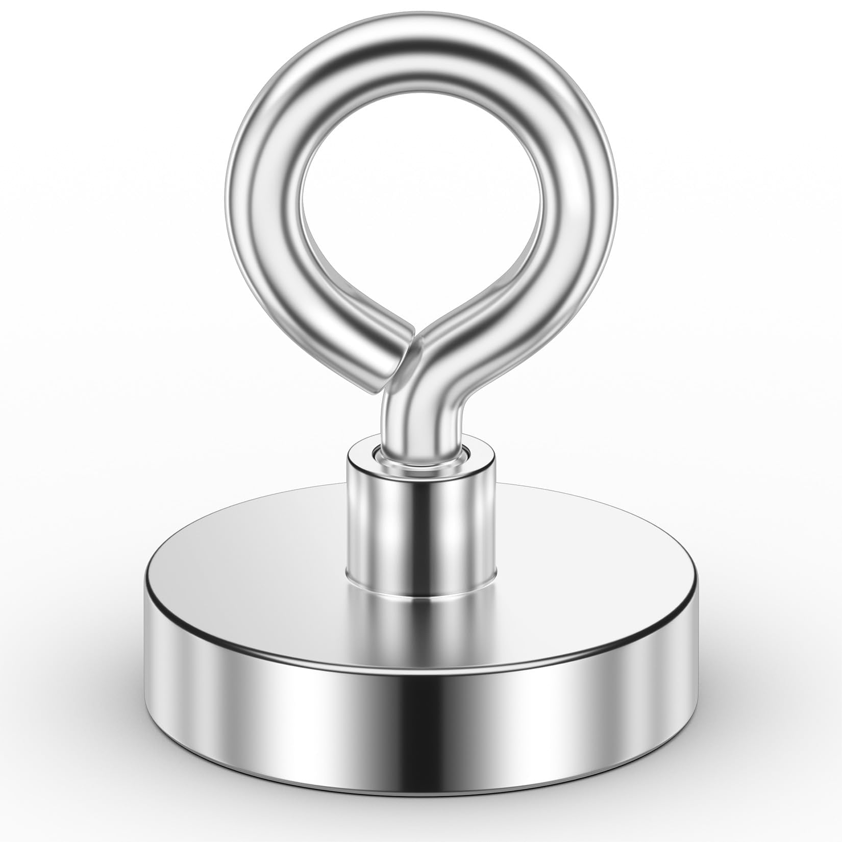 VNDUEEY Neodymium Fishing Magnets, 200 lbs Pulling Force, Rare Earth ...