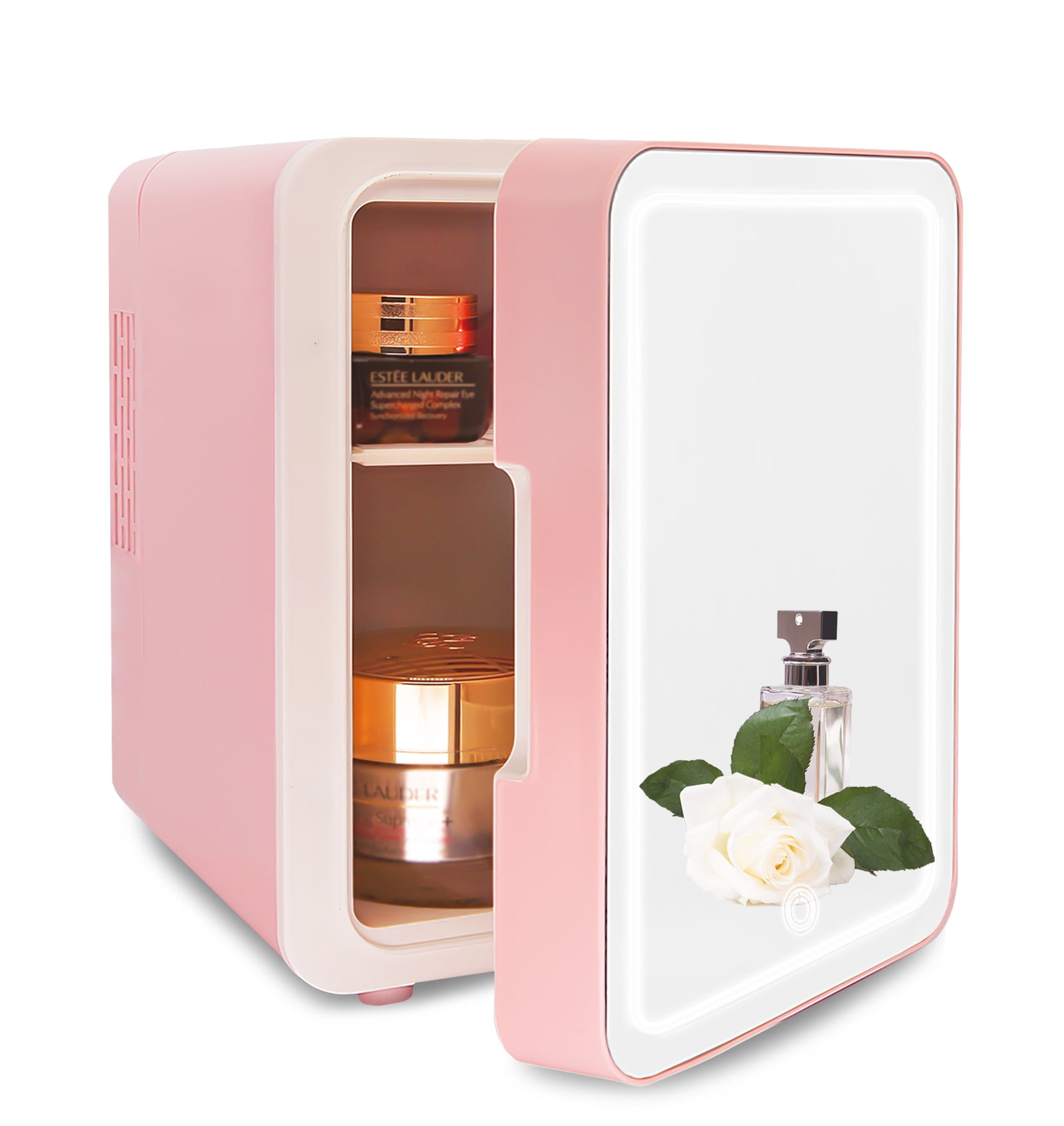 VNIMTI Mini Skincare Fridge 4 Liter/6 Cans, Portable Cosmetic Fridges ...