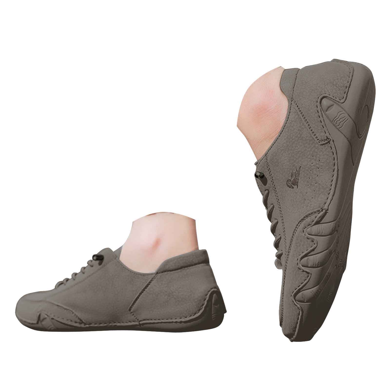 VNKIDY Comfortable Men Shoes Men's Casual On Shoes Breathable Round Toe ...