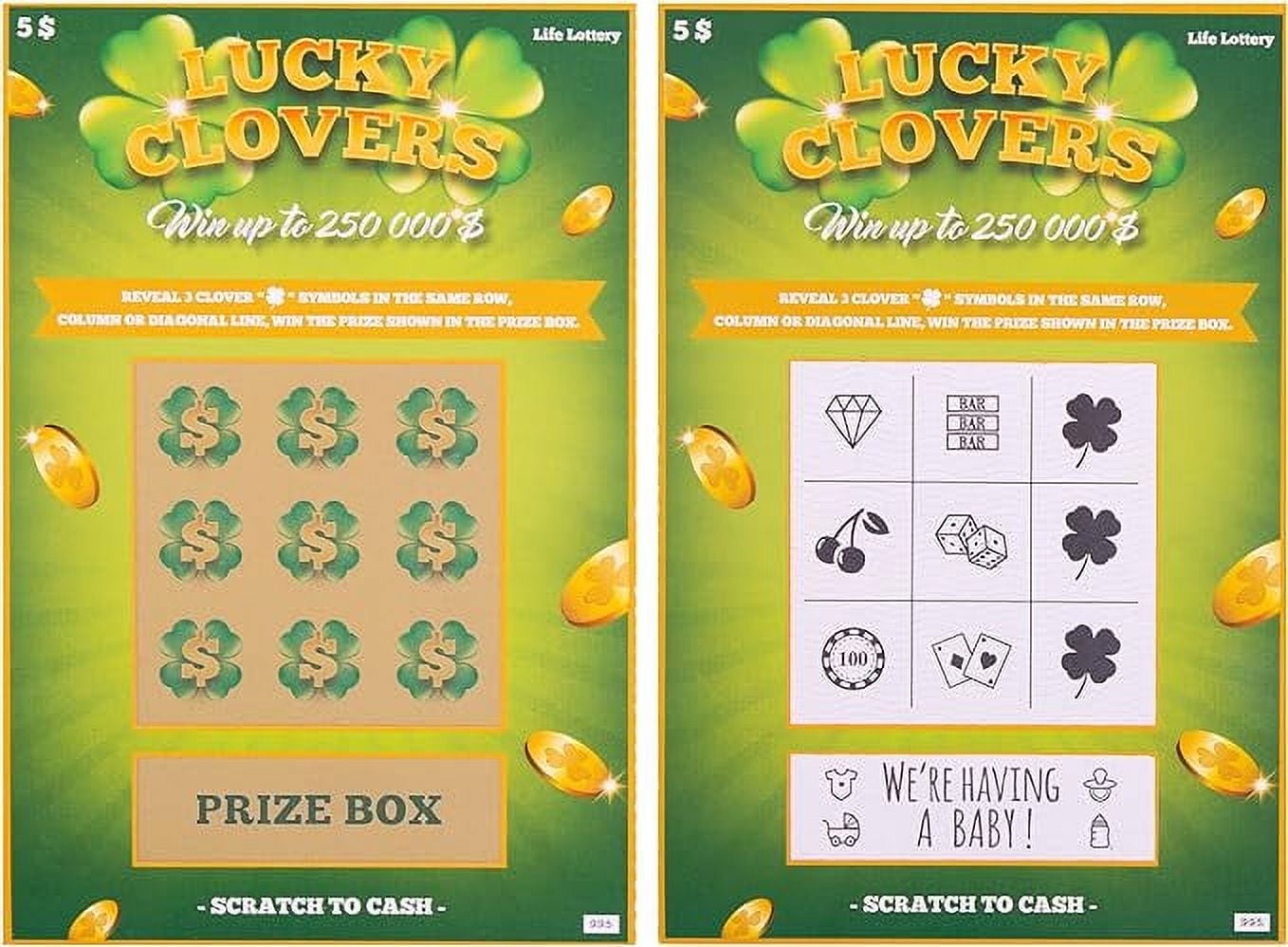 VNS Creations 5 Pregnancy Announcements Scratch Off Cards - Cute Baby ...