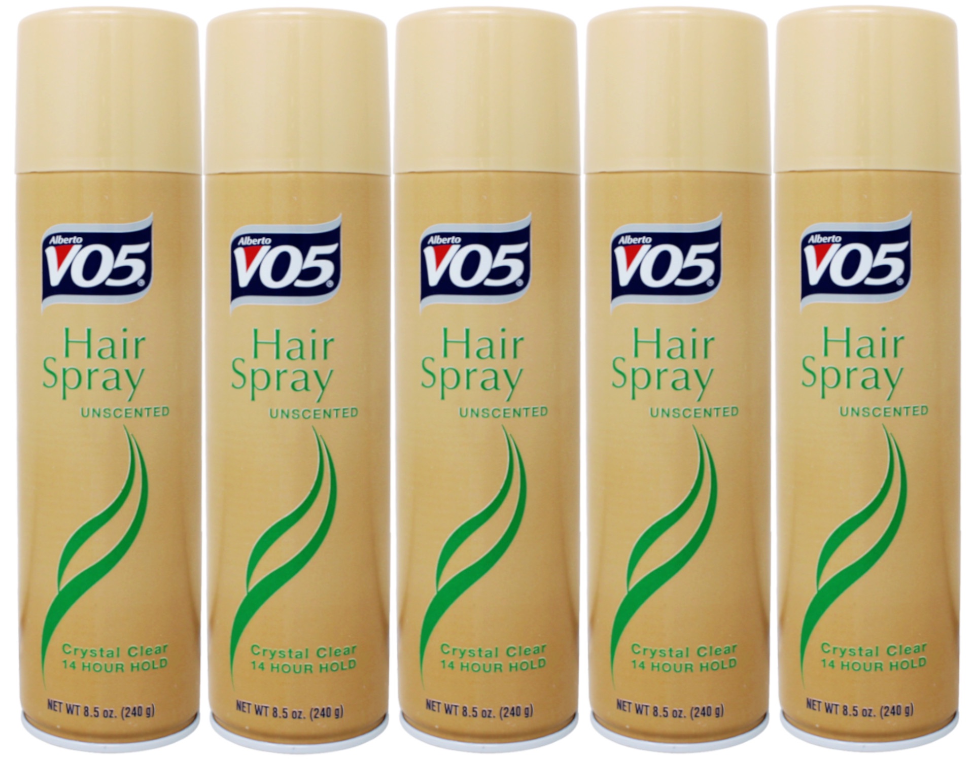 VO5 Crystal Clear Hairspray, Unscented 8.5 oz (Pack of 5) - Walmart.com