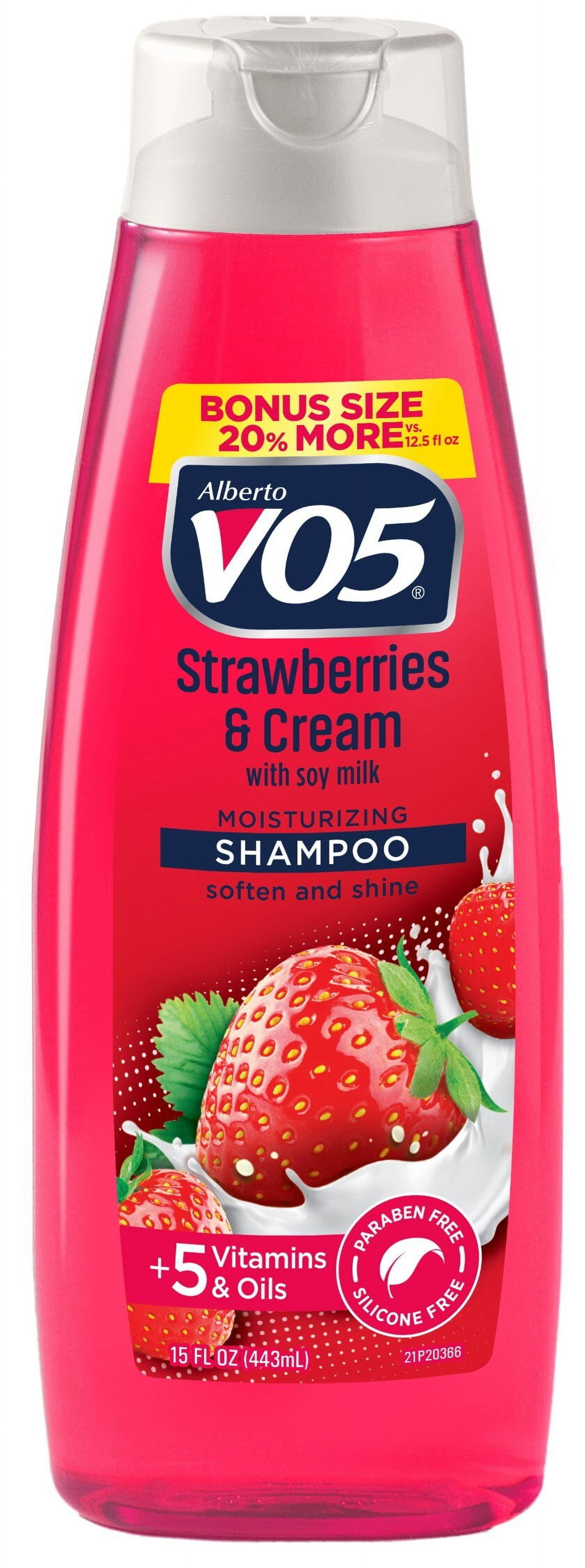 VO5 Strawberries & Cream Moisturizing Shampoo, 15 Fl. Oz. - Walmart.com