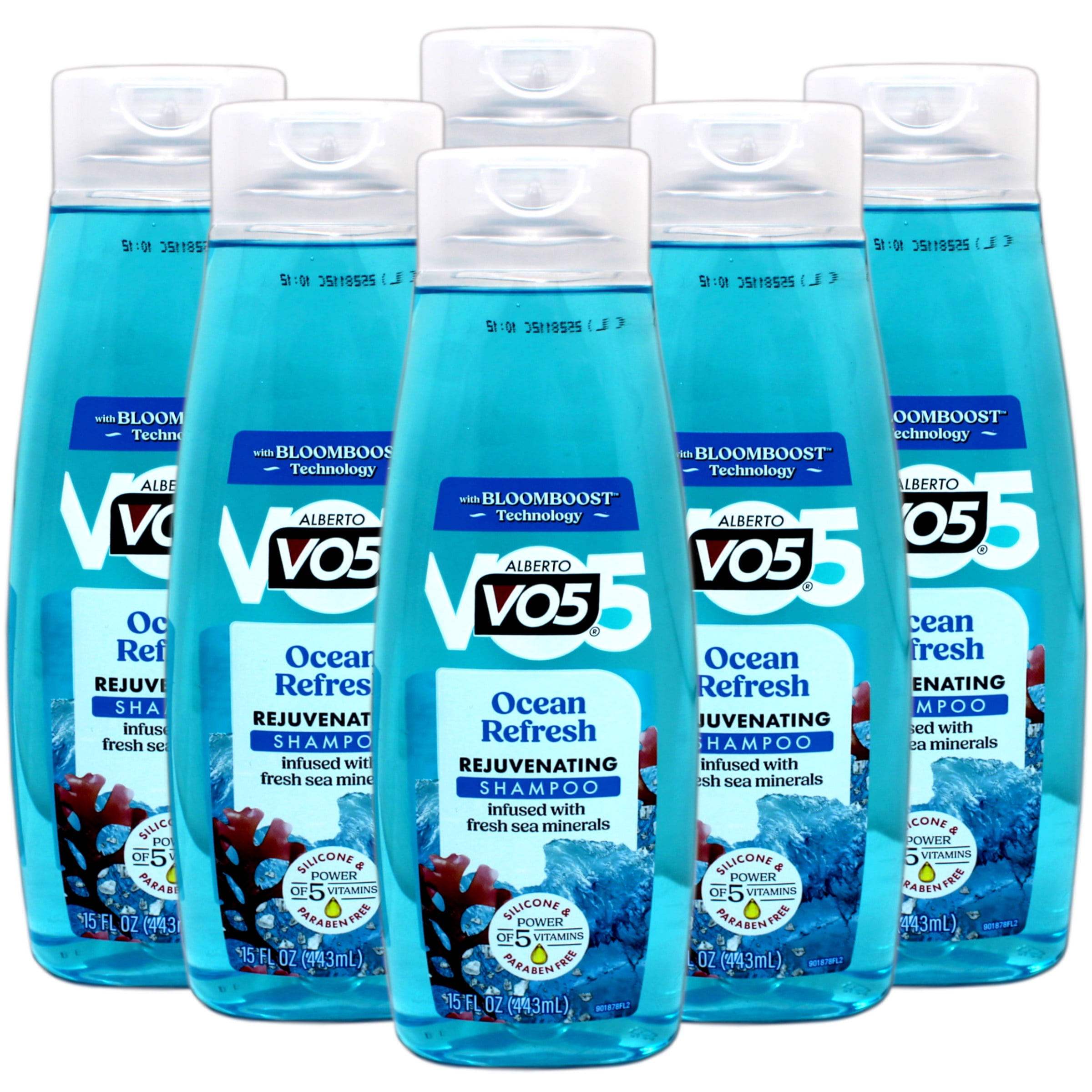VO5 Ocean Refresh Revitalizing Shampoo, 15 Oz, Pack of 6 - Walmart.com