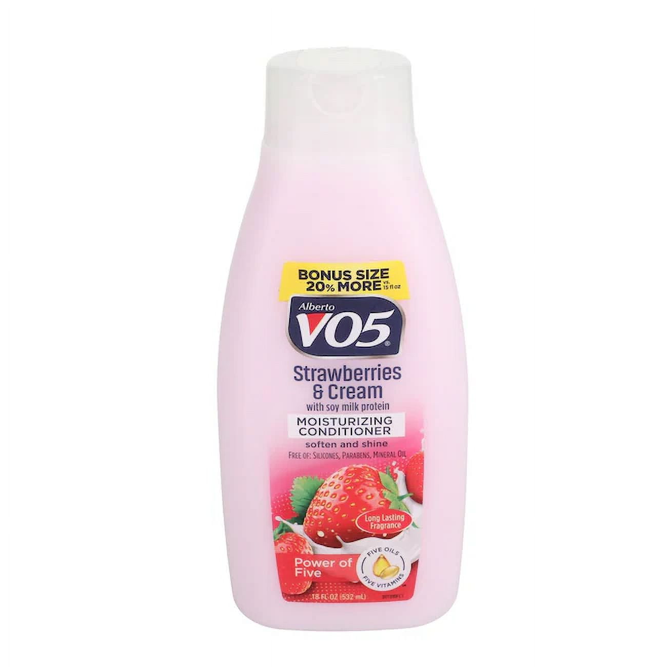VO5 Strawberries & Cream Moisturizing Conditioner, 18 oz. - Walmart.com