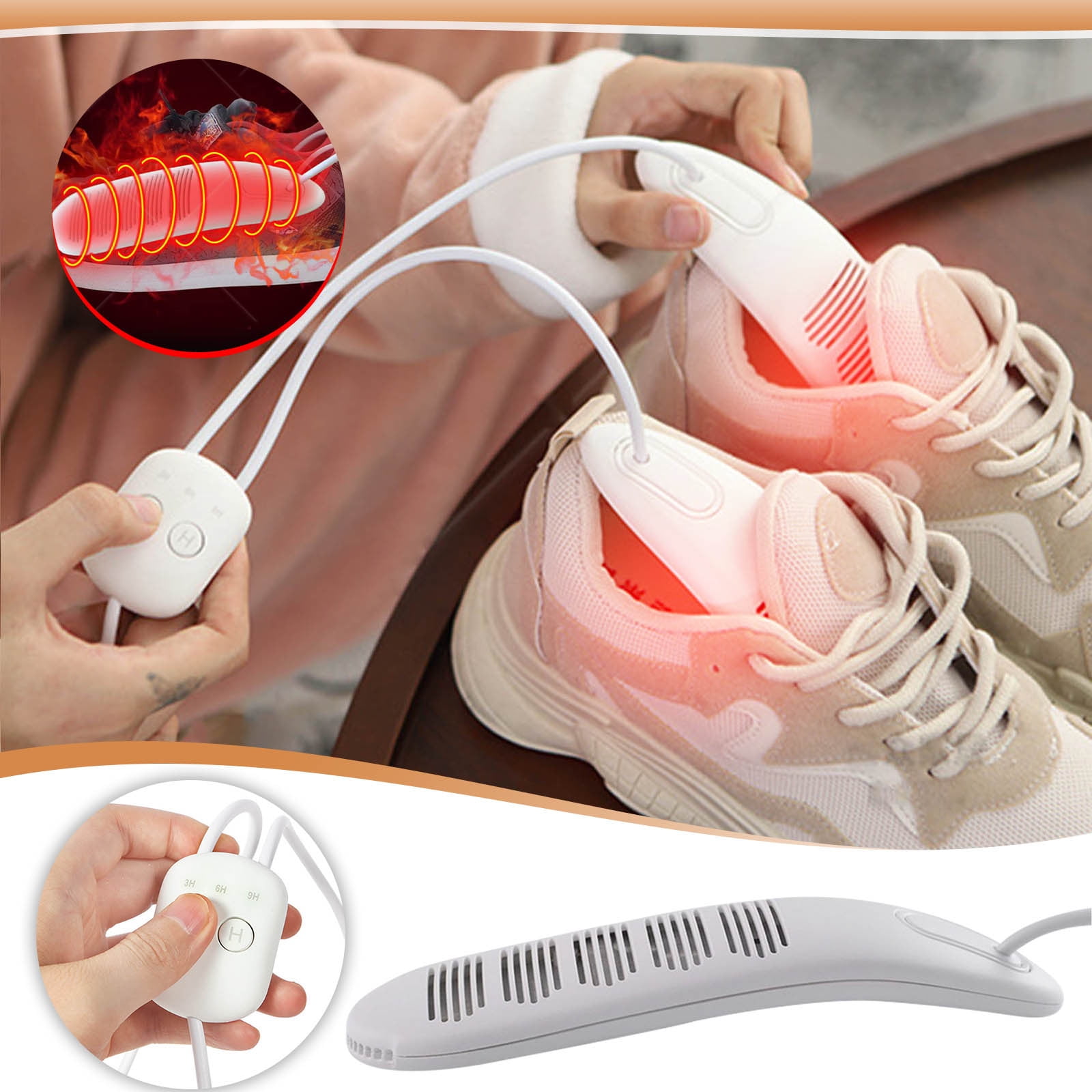 VOAVEKE Boot Dryer,Shoe Odor Elimination,Shoe Dryer Intelligent ...