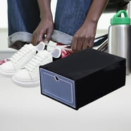 Hiroekza Shoe Boxes, Transparent Plastic Shoe Box Organizer Shoe Box ...