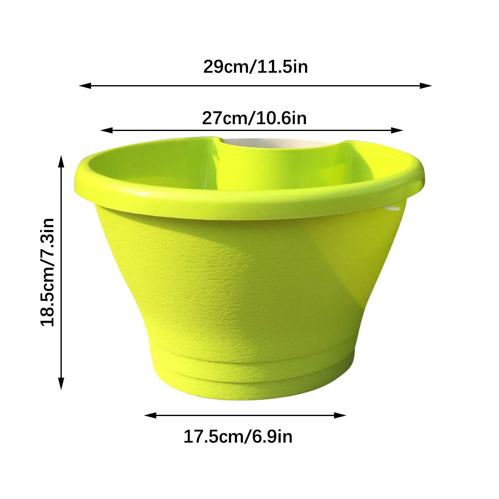 VOAVEKE Fall Decor,Home Decor,Plastic Flower Pots Indoor And Outdoor ...