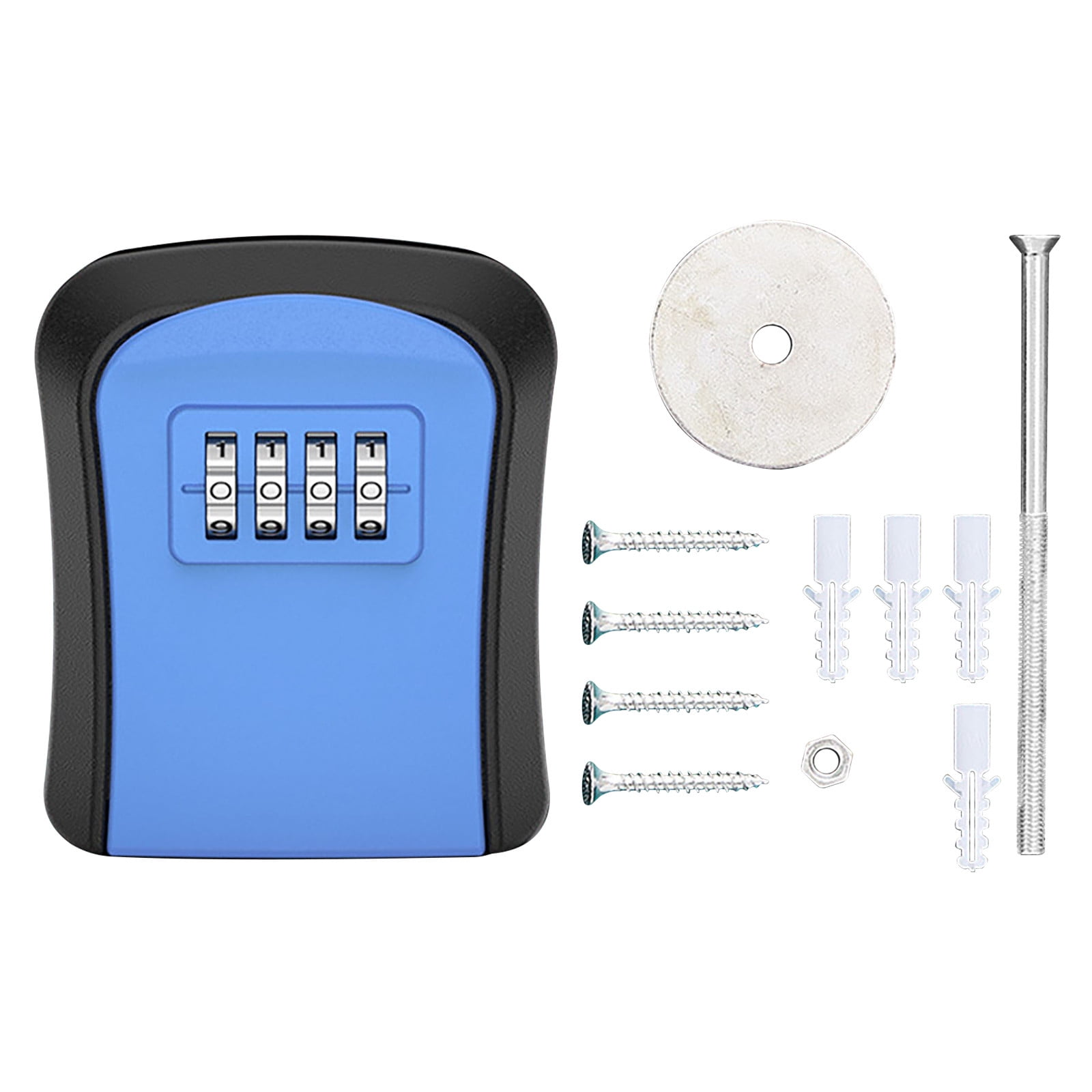 VOAVEKE Key Lock Box,Small Lock Box,Key Lock Box Combination Lock Box ...