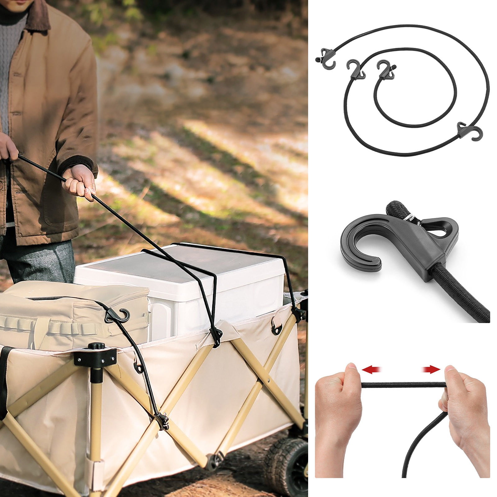 VOAVEKE Packing Cubes For Travel,Travel Essential,Outdoor Double Hook ...