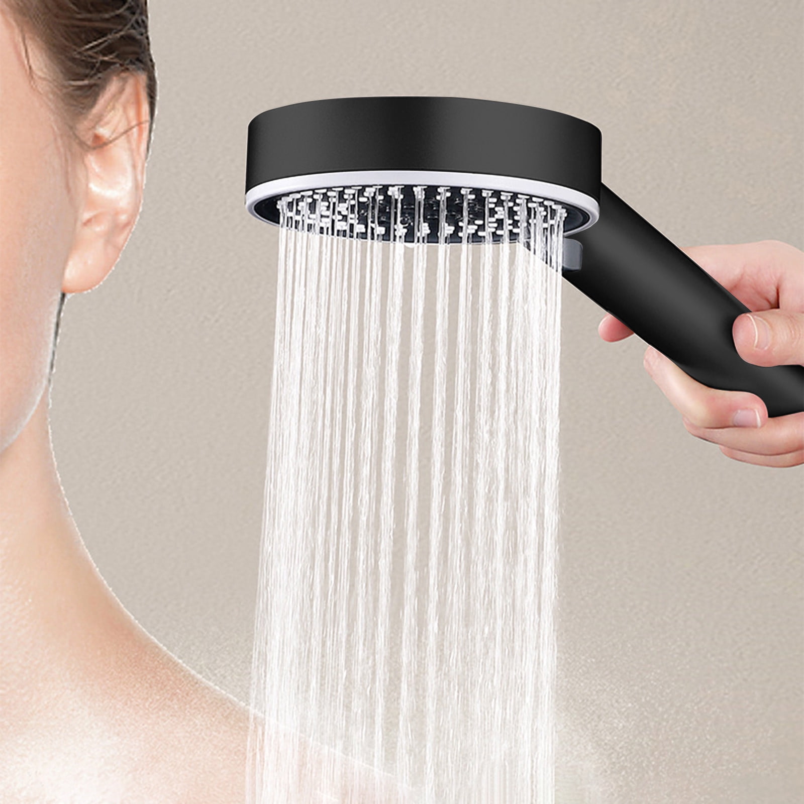 VOAVEKE Shower Rain Head,Shower Head - High-Pressure Handheld ...