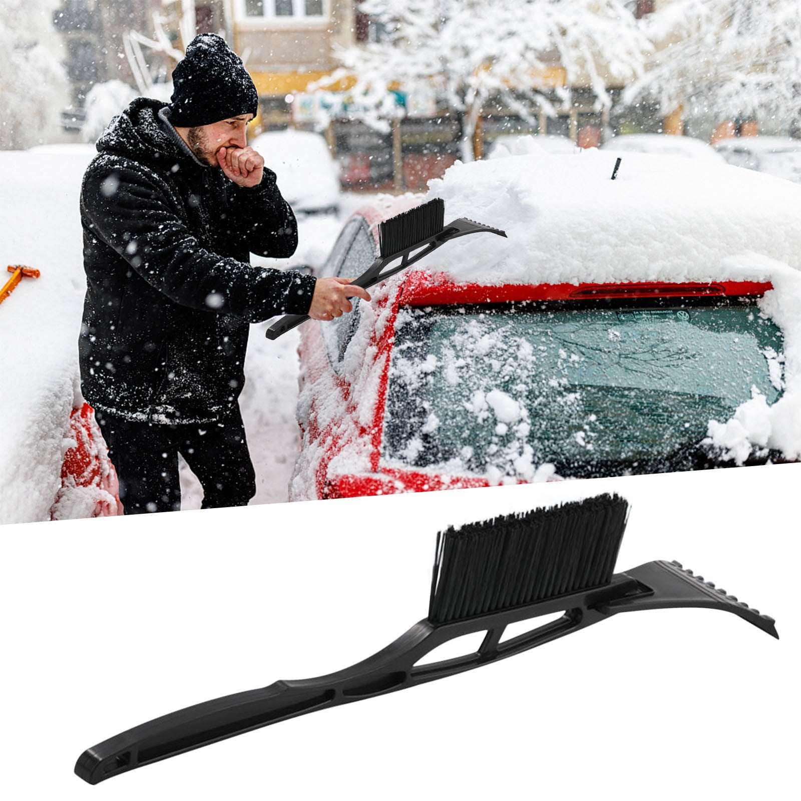 VOAVEKE Snow Shovel, Ice Scraper, Automobile Snow Removal Ice Shovel ...