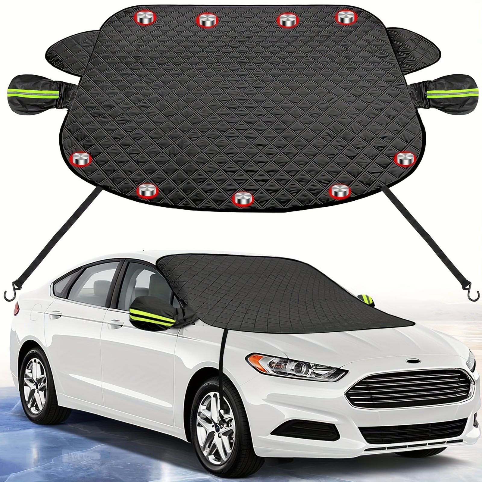 VOAVEKE Windshield Cover For Ice And Snow, Car Accessories, Car Snow ...