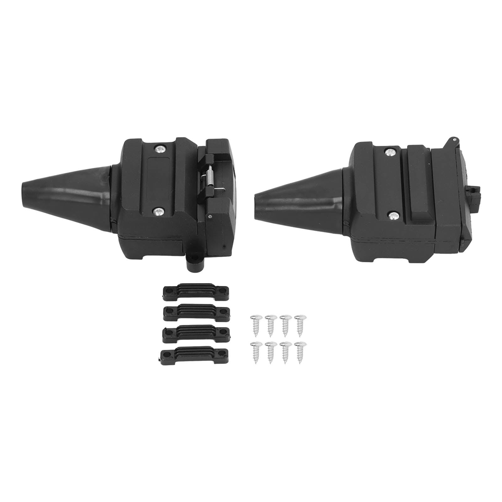 VOBOR 12 Pin Flat Towing Plug Socket Set 12V Power Connection ...