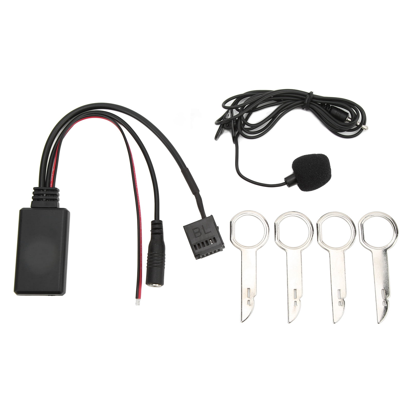 VOBOR 12Pin Car CD AUX IN Wireless Bluetooth Adaptor with Hands Free ...
