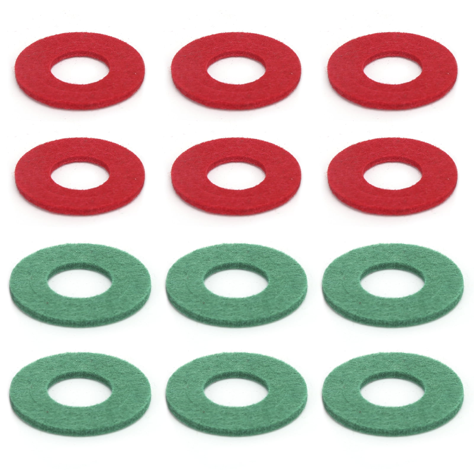VOBOR 12pcs Battery Terminal Washer 6‑Red 6‑Green Anti Corrosion ...