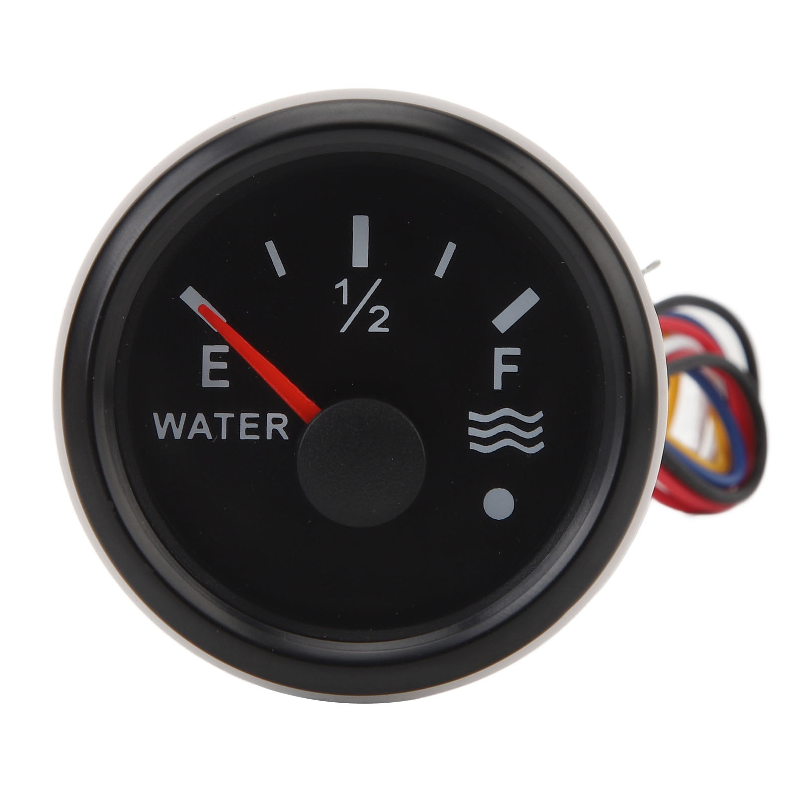 VOBOR Water Level Gauge 52mm,DC9-32V,E-1/2-F,Boat Water Tank Level ...