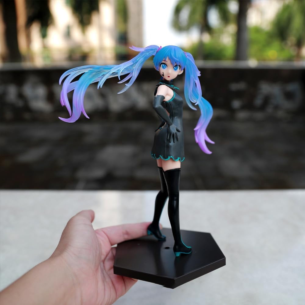 VOCALOID Hatsune Miku Ghost Rule PVC Figure Figurine Toys Realistic Figures Character Model ...