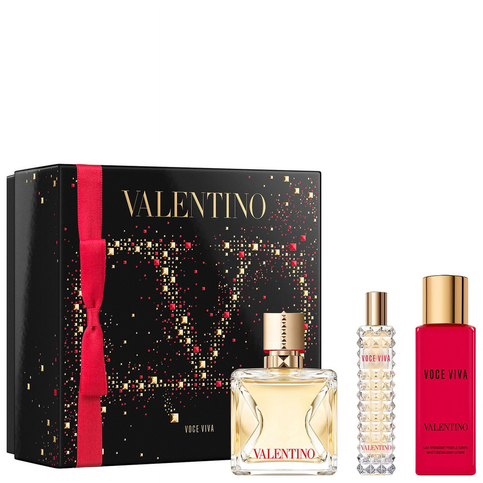 Valentino Voce Viva Perfume Gift Set - EDP Spray 3.4oz, Body Lotion 3 ...