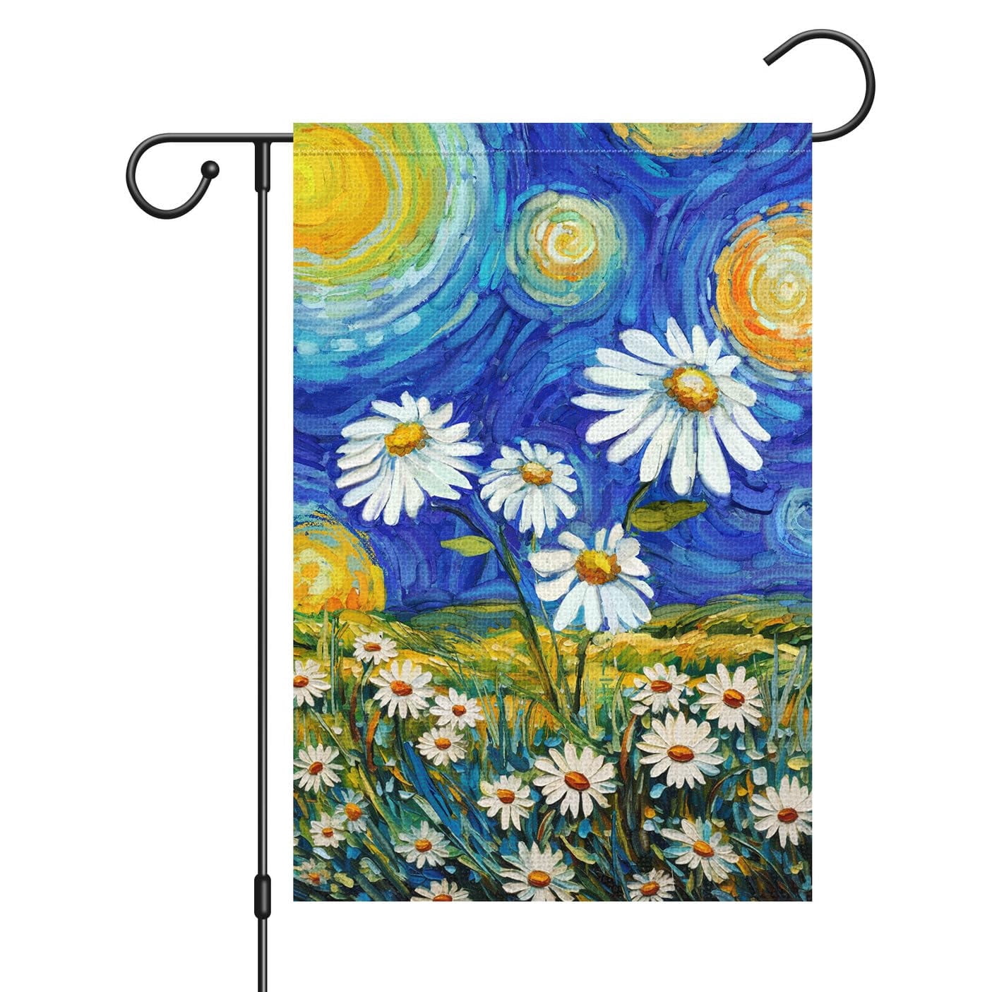VOCHIC Welcome Spring Garden Flag 12x18 Double Sided Vertical, Burlap ...