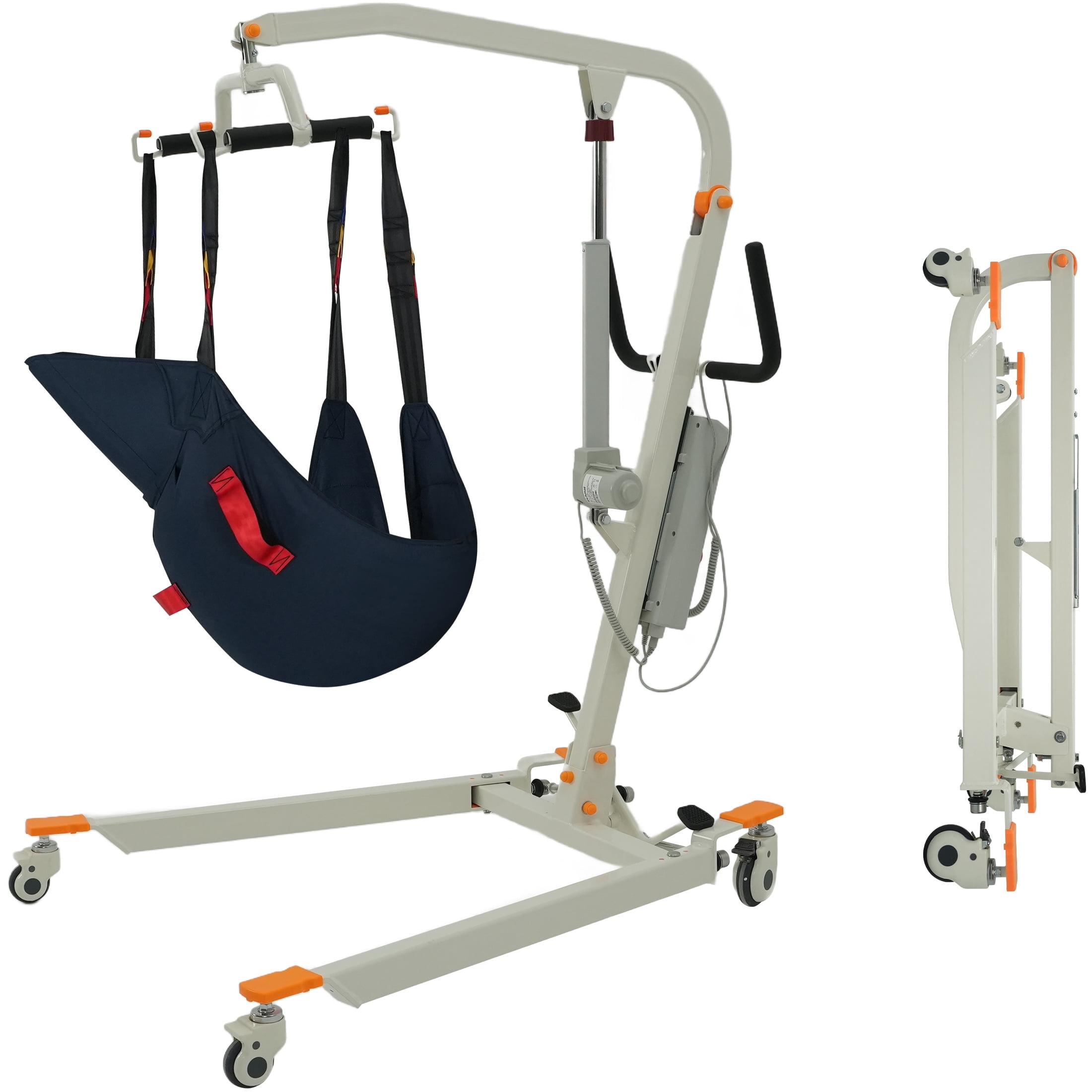 VOCIC Electric Patient Transfer Lift, Hydraulic Body Lift for Elderly ...