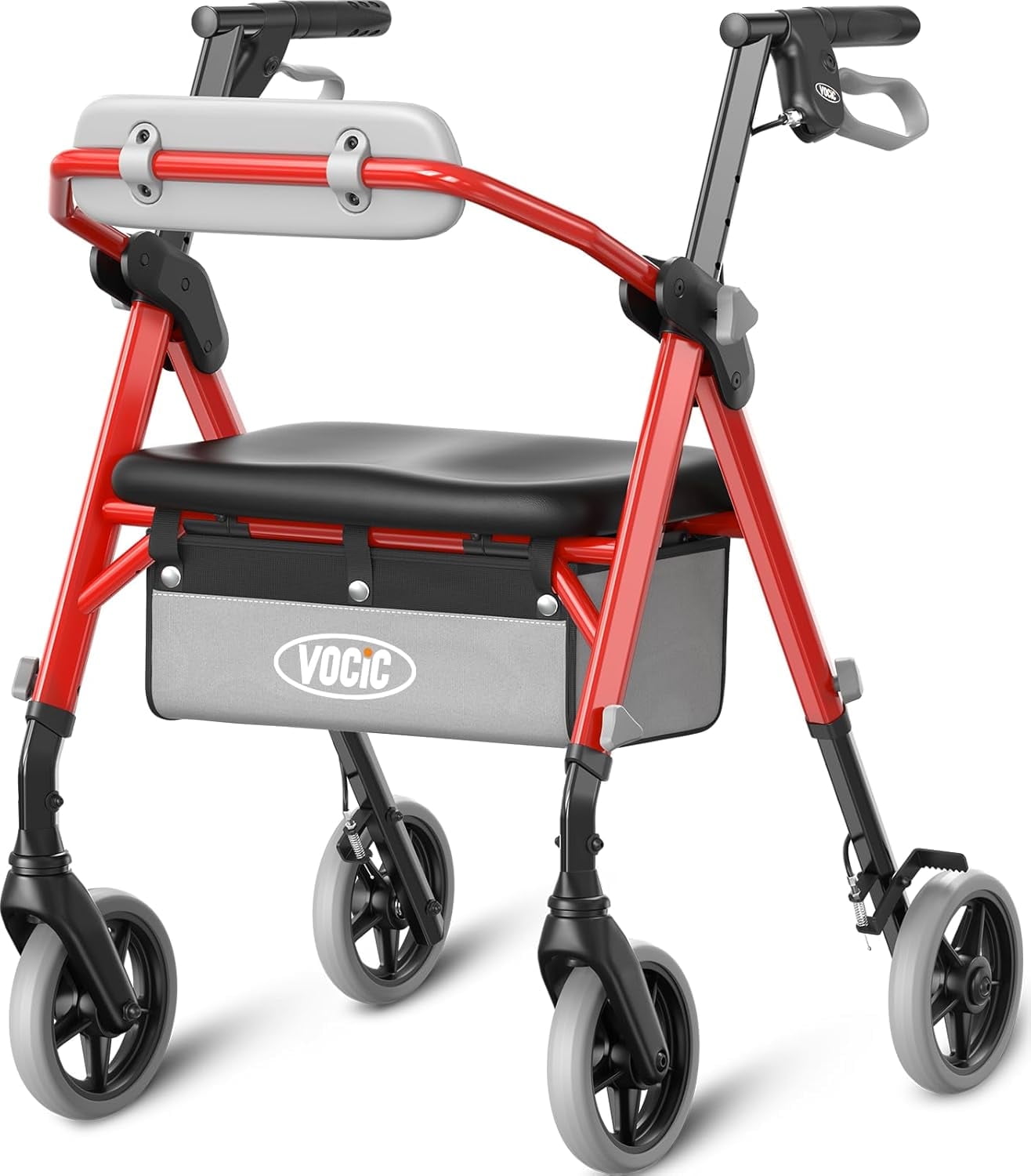 Walkers for Seniors, Z11 Rollator Walker with Seat, Max 380 lbs, Avant ...