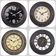 Westclox 9.75" Silver Analog QA Wall Clock with Classic Design and ...