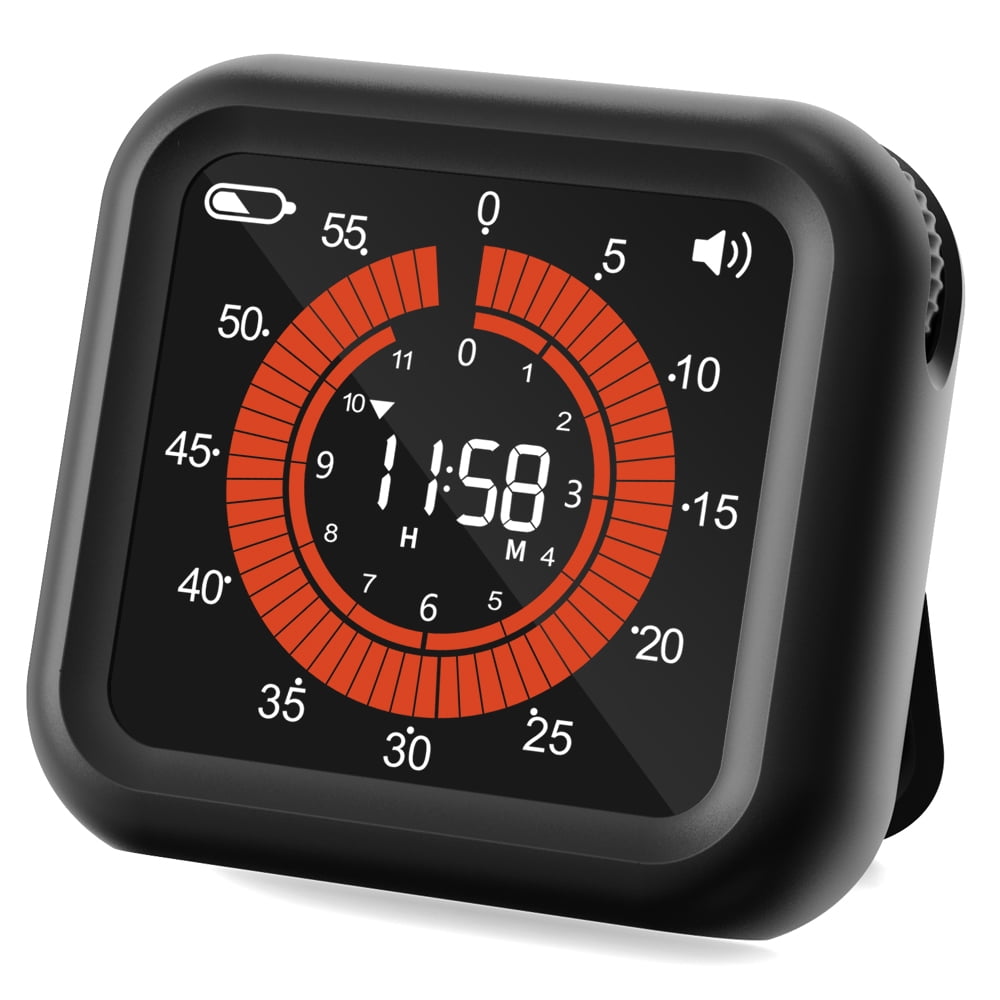 VOCOO Digital Visual Timer - Max 11H 59M Rechargeable Countdown Timer ...