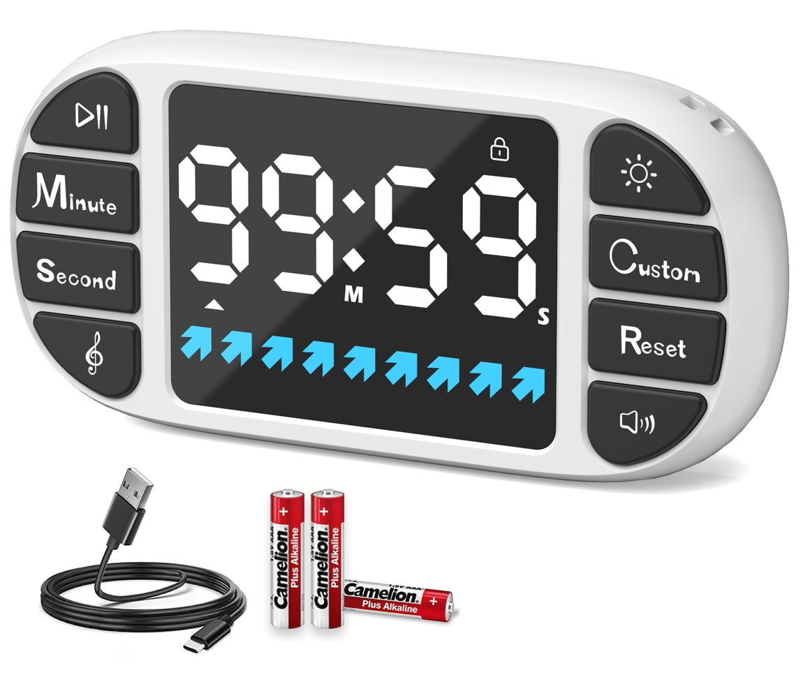 VOCOO New Digital Timer Kitchen Tools Countdown Timer Magnetic Count up ...